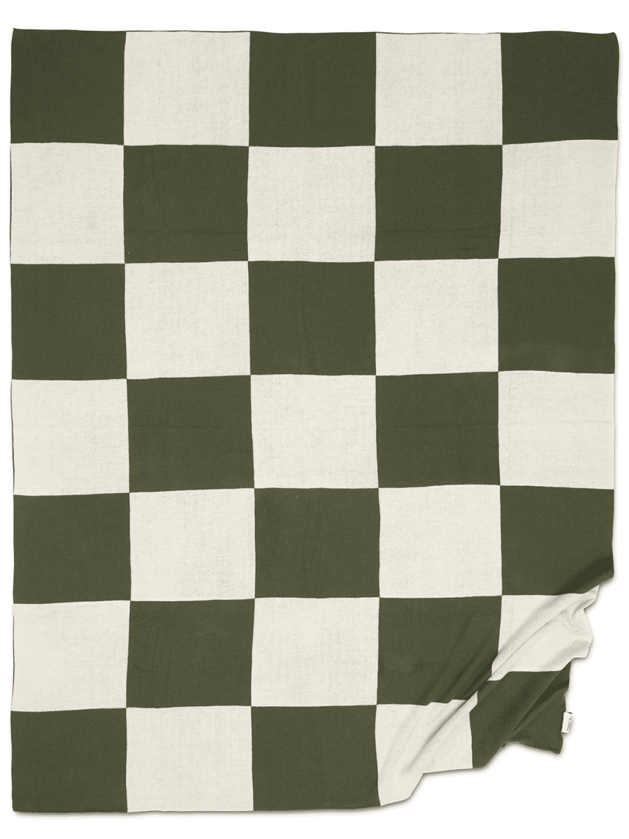 Throw Square Green | Classic Collection